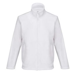 SOLS - Jacke f&uuml;r Herren/Damen Unisex, Micro-Vlies (Wei&szlig;)
