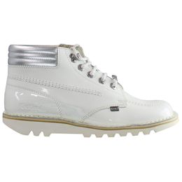 Kickers Kicker Throwback -Kn&ouml;chel Frauen wei&szlig;e Stiefel