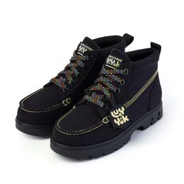 Kickers Kicker hi x Lucy Damen schwarze Stiefel