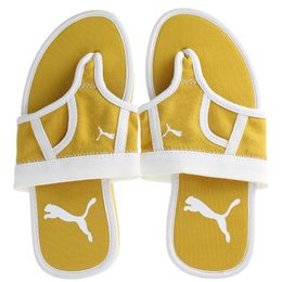 Puma Kordh&uuml;lle Womens Yellow Flip-Flops
