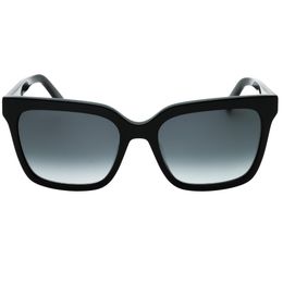 Dunkelgraue Sonnenbrille mit SF-Gl&auml;sern und schwarzen Sonnenbrillen von Banana Republic
