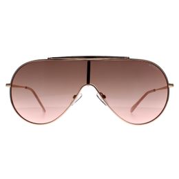 Guess Sonnenbrille GF0370 32T Rose Gold Braun Gradient