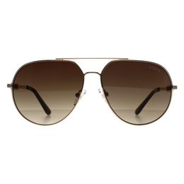 Guess GF6195 32F goldbraune Sonnenbrille