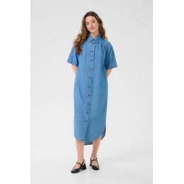 Kaffe Kleid KAluise Loose fit blue