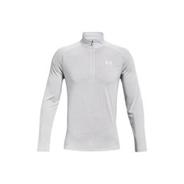 Under Armour - "2.0" Sportoberteil mit halbem Rei&szlig;verschluss f&uuml;r Herren (Halograu)