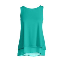 Mehrlagiges &auml;rmelloses Top