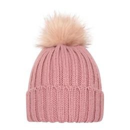 Mountain Warehouse Damen/Damen Genf Borg gef&uuml;ttert Beanie (blassrosa)