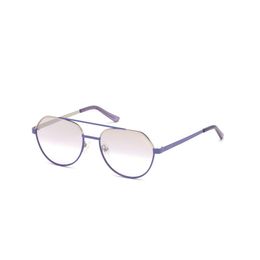 Guess Gu7760 Fliegerbrille Lila Metallrahmen