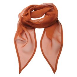 Premier - "Colours" Schal f&uuml;r Herren/Damen Unisex (Kastanie)