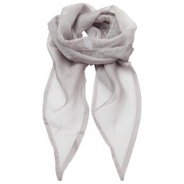 Premier - "Colours" Schal f&uuml;r Herren/Damen Unisex (Silber)