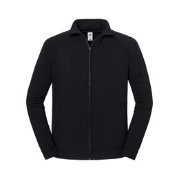 Fruit of the Loom - Sweatjacke f&uuml;r Herren/Damen Unisex (Schwarz)