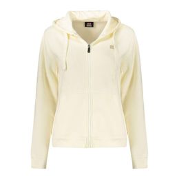 Norwegen 1963 Wei&szlig;er Baumwoll-Damen-Hoodie Sweatshirt