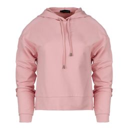 Rosa Kapuzenpullover