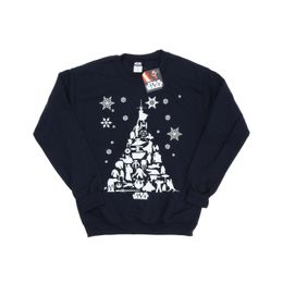 Star Wars - Sweatshirt f&uuml;r Damen (Marineblau)