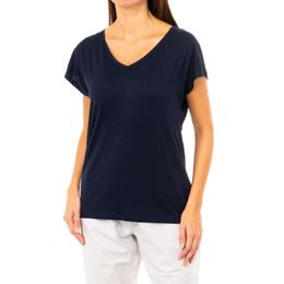 Tommy Hilfiger Kurz&auml;rmeliges Damen-T-Shirt mit V-Ausschnitt 1487904682