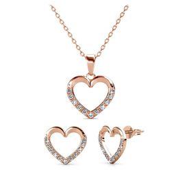Lovett Sets - Ros&eacute;gold und Kristall