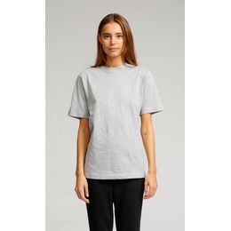 &Uuml;bergro&szlig;es T-Shirt &ndash; Grau Melange