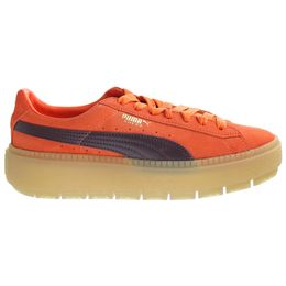 Puma -Bahnsteigspuren Block Orange Womens Trainer