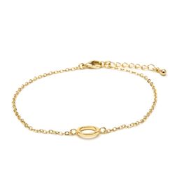 Luxenter Armband mit 18-kar&auml;tiger Gelbgold-Oberfl&auml;che &ndash; Alphabet
