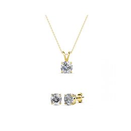 Mary Set und Box - Gold und Kristall