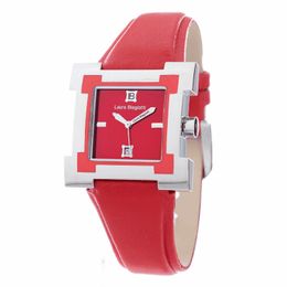 Laura Biagiotti Damenuhr Quartz Silber Rot