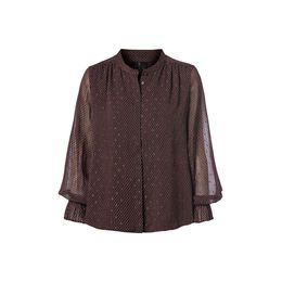 Jackson-Print-Bluse braun