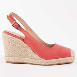 Montevita Espadrille Mit Keilabsatz Balenci7 Orange