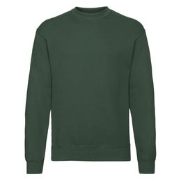 Fruit of the Loom Unisex Erwachsene Classic Drop Shoulder Sweatshirt (Flasche gr&uuml;n)