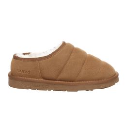 EVER AU Frauen Jaeger Low Ankle Slippers - Kastanie