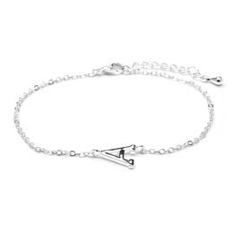 Luxenter Armband mit Silberfinish &ndash; Alphabet