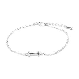 Luxenter Armband mit Silberfinish &ndash; Alphabet