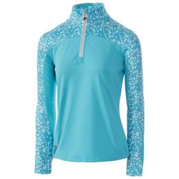 Island Green - Base Layer Oberteil f&uuml;r Damen (Aquablau)