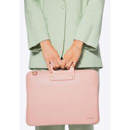 Wittchen Damen-Laptoptasche (15 Zoll) aus Kunstleder, Rosa