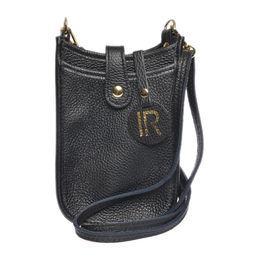 Isabella Rhea Schwarz Rindsledertasche