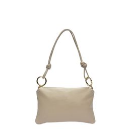 Anna Luchini Beige Rindsledertasche