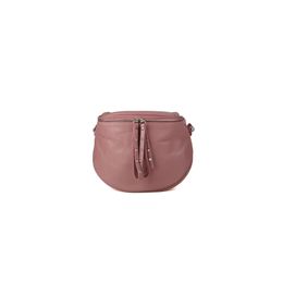 Giulia Monti Schultertasche Blasses Pflaumenlila oder Korallpink
