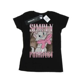 Disney - "Aristocats Marie Simply Purrfect Homage" T-Shirt f&uuml;r Damen (Schwarz)
