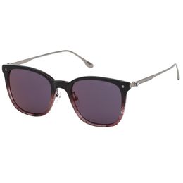 BMW - Sonnenbrille mit schwarzem Rahmen und verspiegelten Bordeauxgl&auml;sern