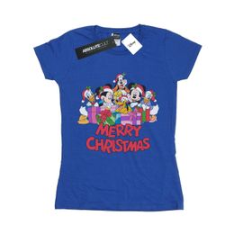 Disney - "Mickey Mouse and Friends" T-Shirt f&uuml;r Damen (K&ouml;nigsblau)