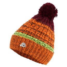 GUGGEN Mountain Unisex M&uuml;tze Winterm&uuml;tze mit Bommel und leichtem Fleecefutter