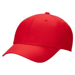 Nike - Baseball-M&uuml;tze, Strukturiert (Universit&auml;ts-Rot/Wei&szlig;)