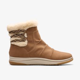 Clarks Brinkley Gem&uuml;tliche Dunkelsand Stiefel