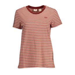 Levi's Levi's Rosso Baumwoll T-Shirt f&uuml;r Frauen