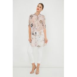 Langarmshirt mit seitlichen Schlitzen