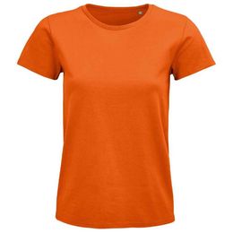 SOLS - "Pioneer" T-Shirt Baumwolle aus biologischem Anbau f&uuml;r Damen (Orange)