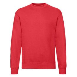 Fruit of the Loom Unisex Erwachsene Classic Drop Shoulder Sweatshirt (Rot)