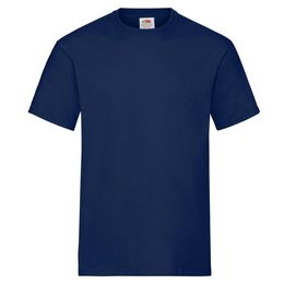 Fruit of the Loom - T-Shirt f&uuml;r Herren/Damen Unisex (Marineblau)