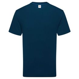 Fruit of the Loom - "Pure" T-Shirt f&uuml;r Herren/Damen Unisex, Baumwolle (Bergblau)