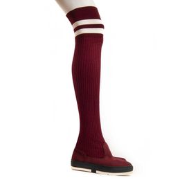 Montevita Hohe Stiefel Bottavita3 Bordeaux