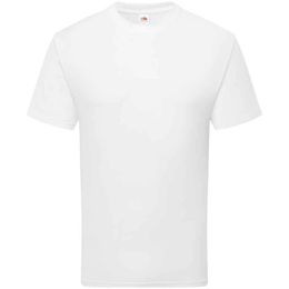 Fruit of the Loom - T-Shirt f&uuml;r Herren/Damen Unisex (Wei&szlig;)